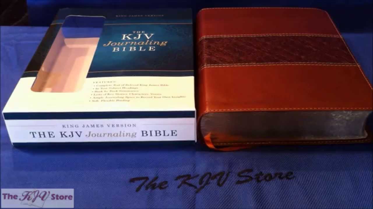 KJV Journaling Bible - YouTube