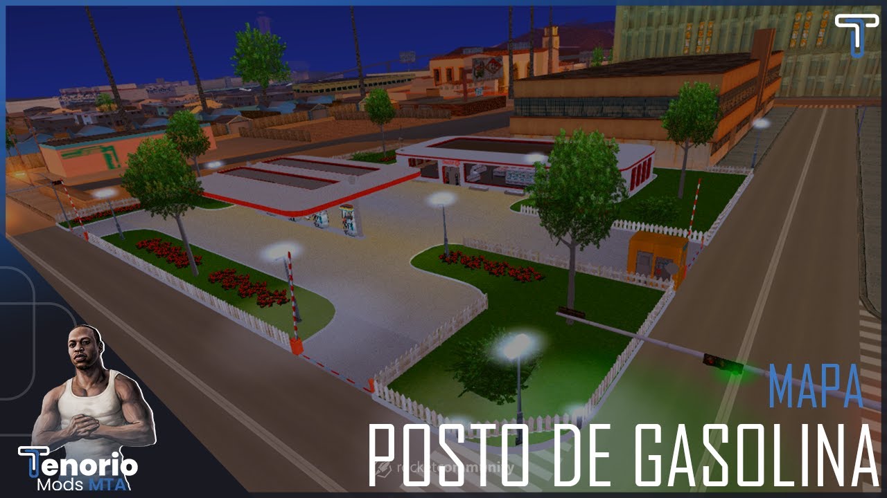 MTA SA | Posto de Gasolina [by:TenorioLoko} - YouTube