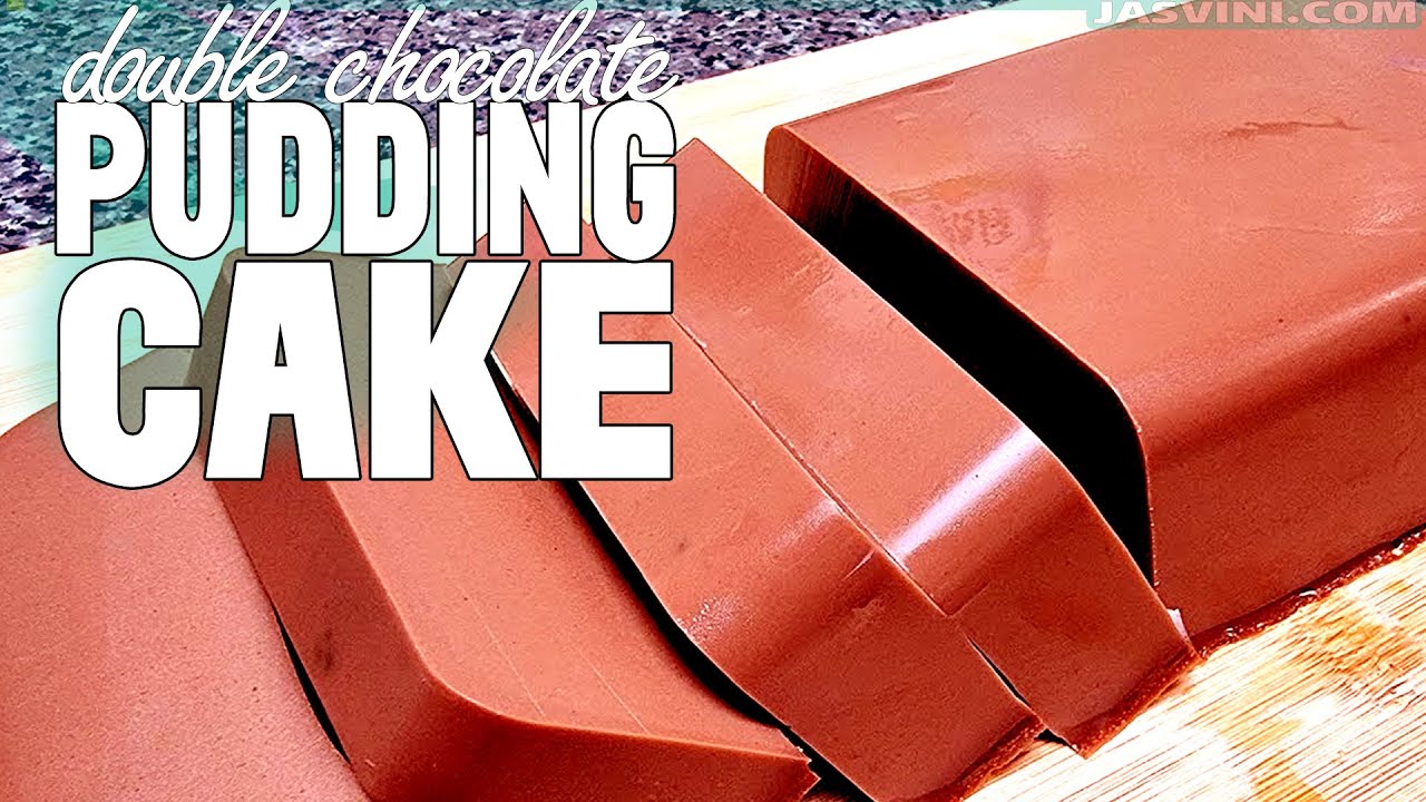Double chocolate pudding Cake | agar agar chocolate cake - YouTube