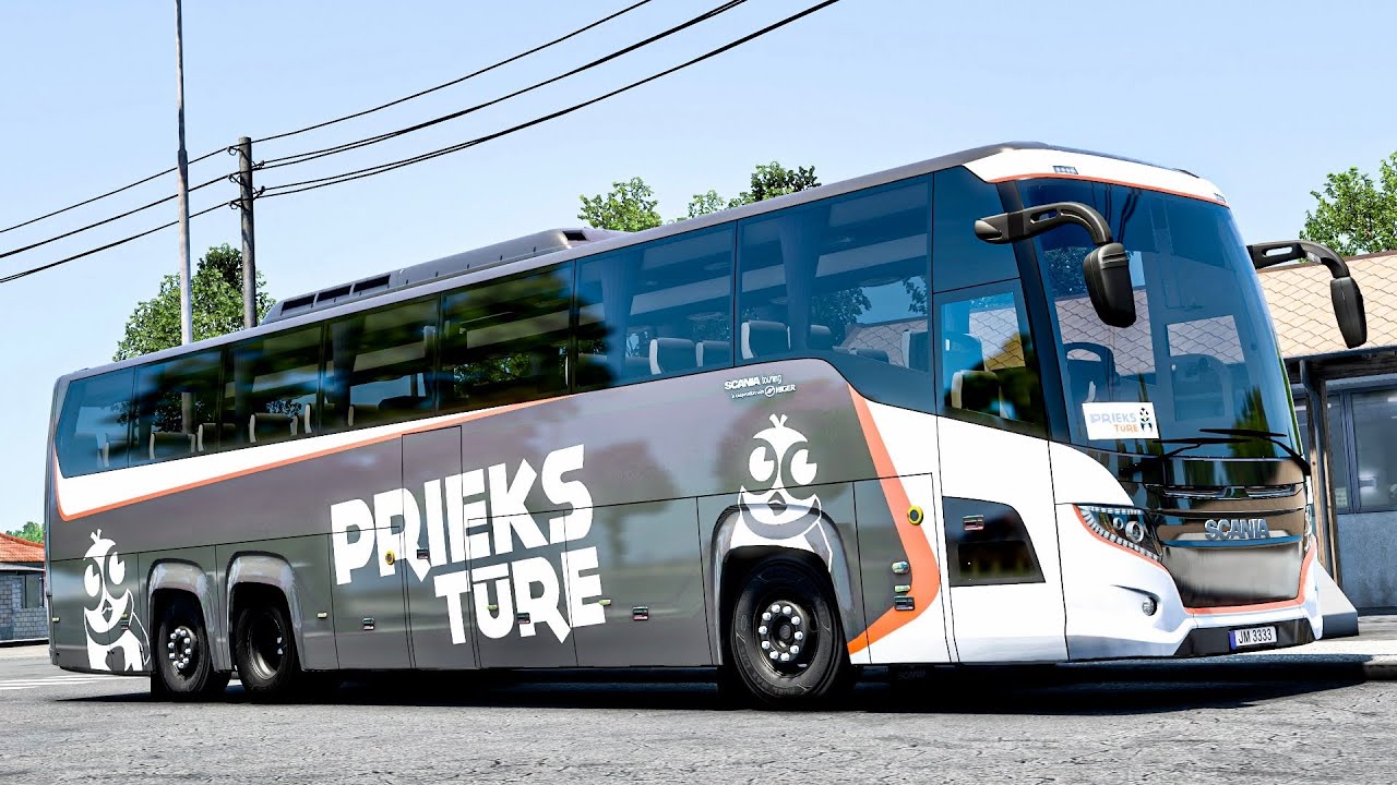 Scania Touring HD | ETS2 1.46 Bus mod - YouTube
