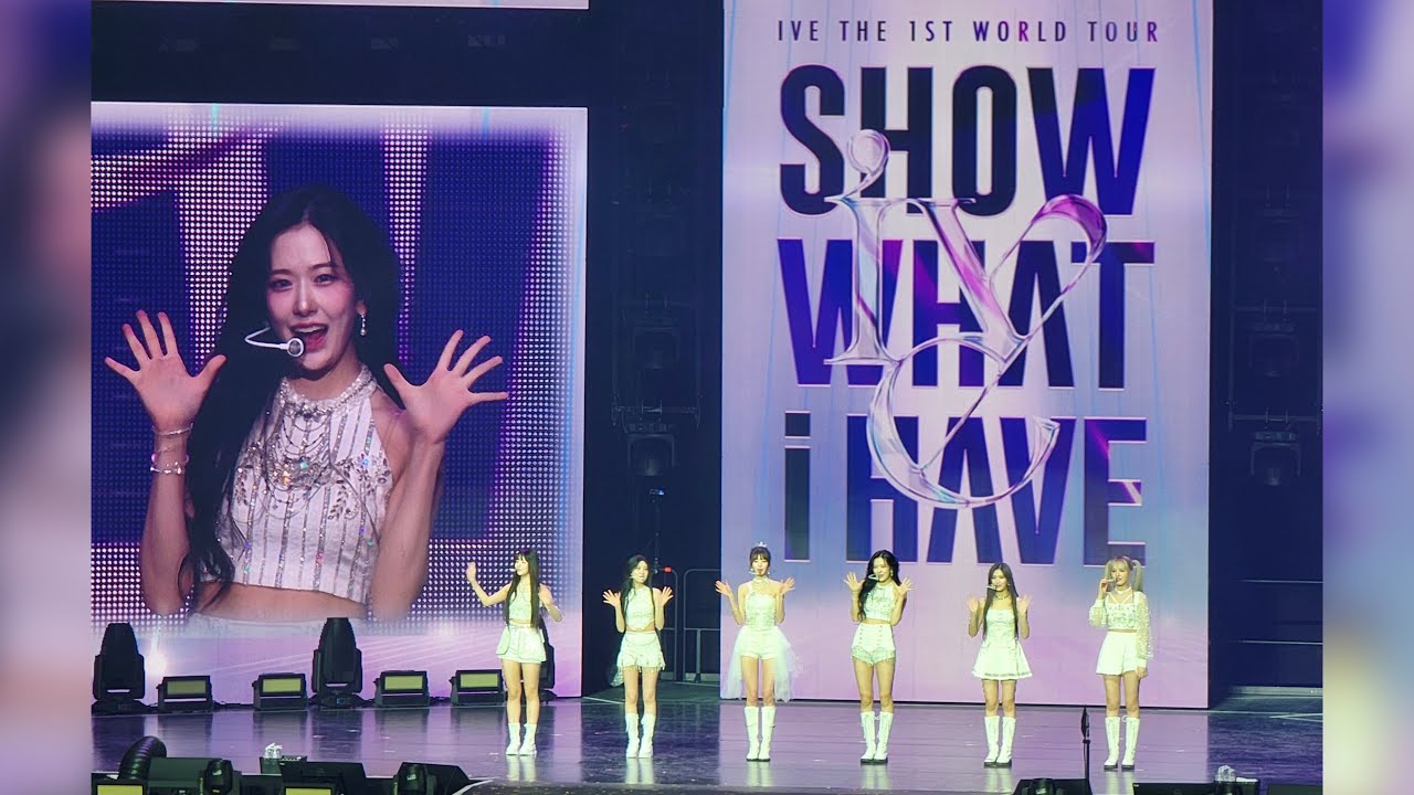 IVE Greeting - Show What I Have World Tour ️ Prudential Center, Newark, New Jersey - YouTube
