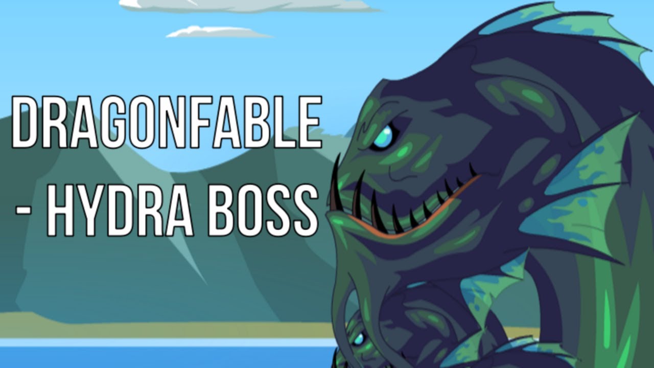 DragonFable - Hydra Boss (Battle The Beast From The Sea) - YouTube