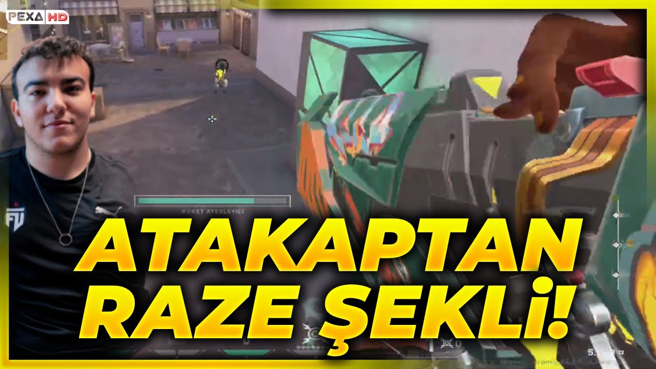 FUT ATAKAPTAN RANK MAÇINDA RAZE OYNUYOR w/ MrFaliN | Valorant Maç ...