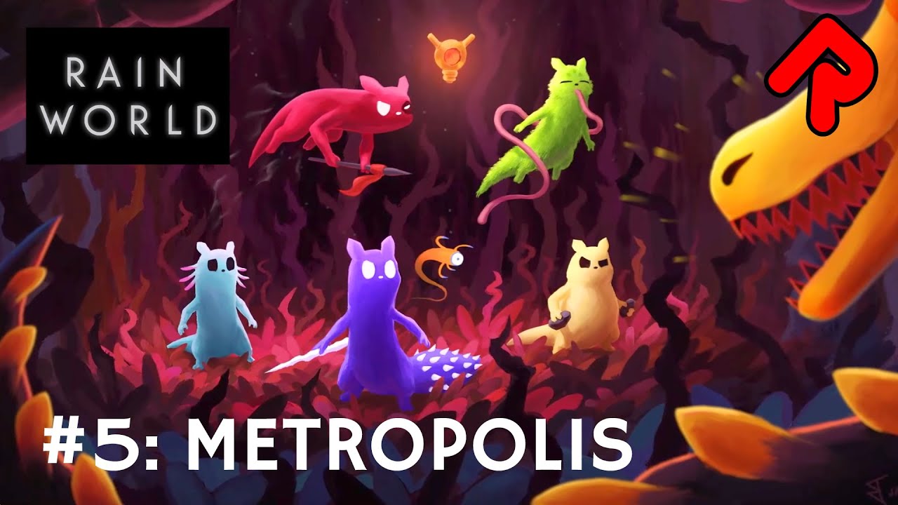 Atop the Tallest Tower in Metropolis! | Rain World Downpour ep 5 - YouTube