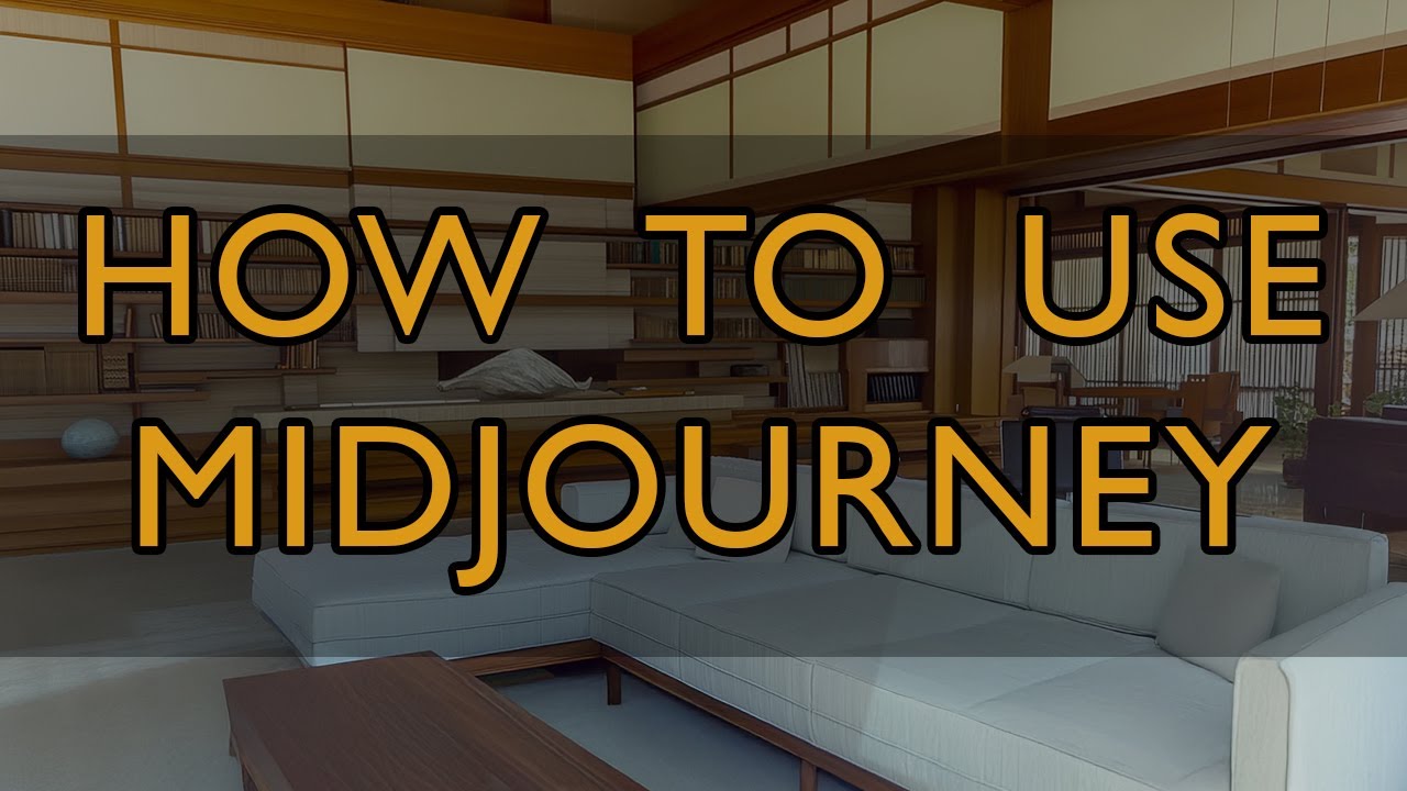 How to Use Midjourney - beginner's tutorial - YouTube