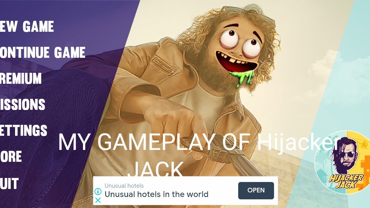 Hijacker Jack /Gameplay/part-4 / Wizzcod gaming/free Android game - YouTube