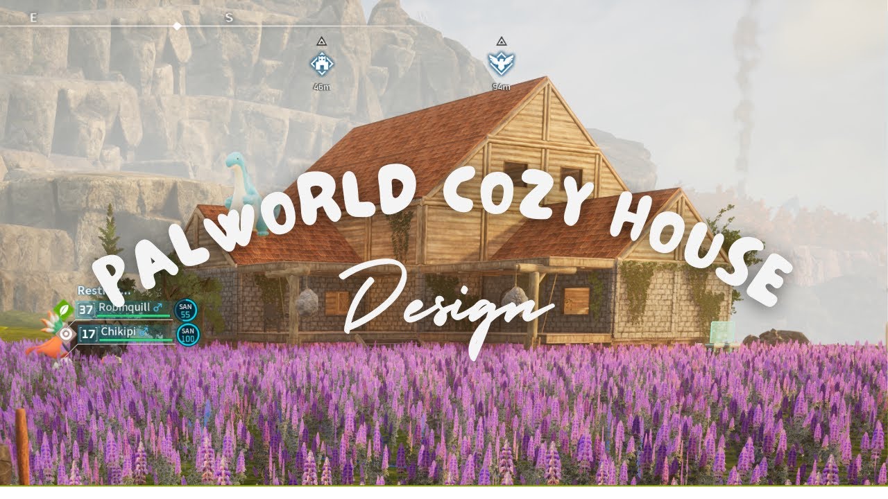 PALWORLD House Design I Interior included ♡ - YouTube