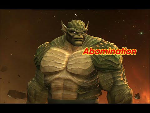 🎮 [Marvel Contest of Champions] Abomination - Fight - YouTube