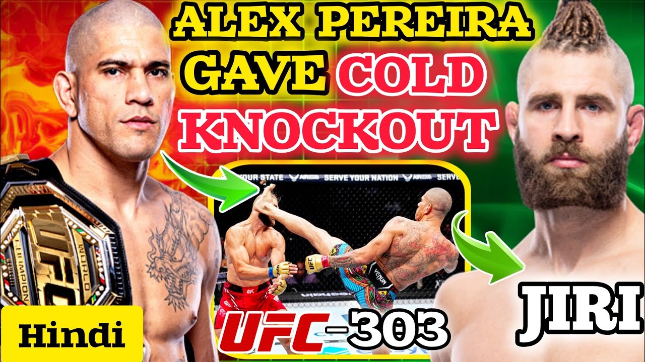 Alex-Pereira knocks🔥Out Jiri Prochazka | Cold😱Knock-Out to Jiri | UFC ...