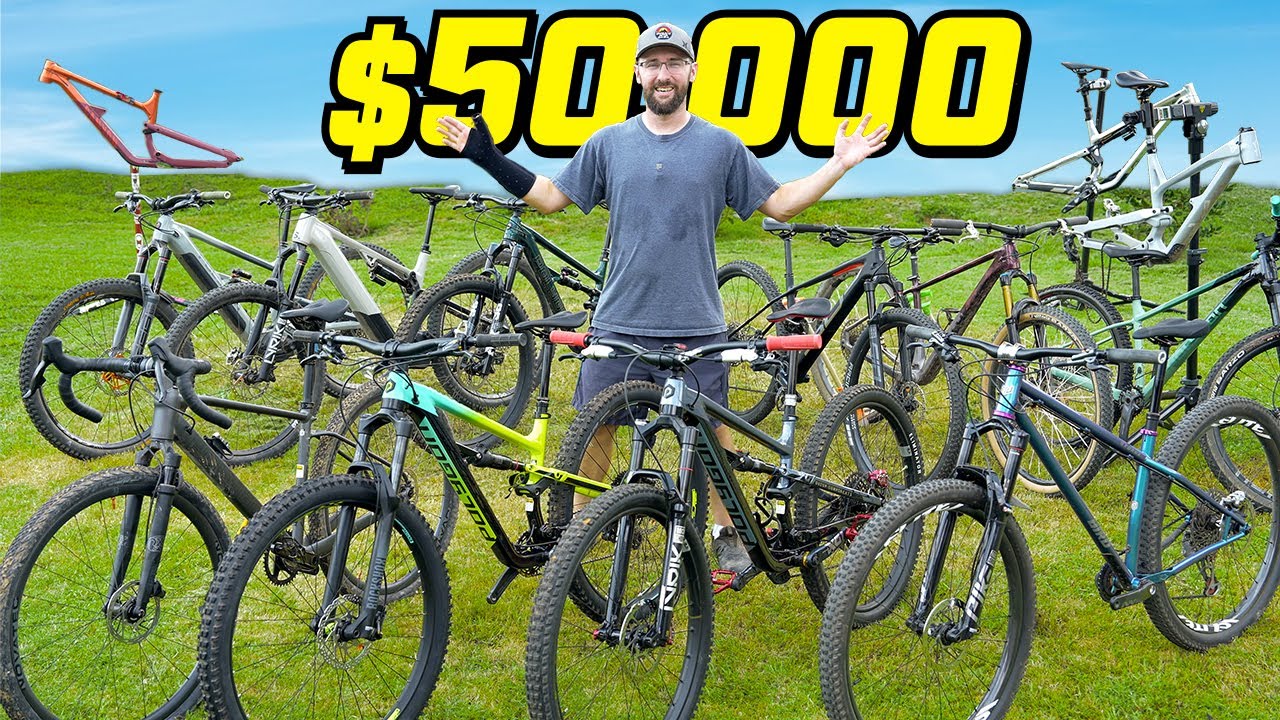 My $50,000 Bike Collection!! (half need to go!) - YouTube