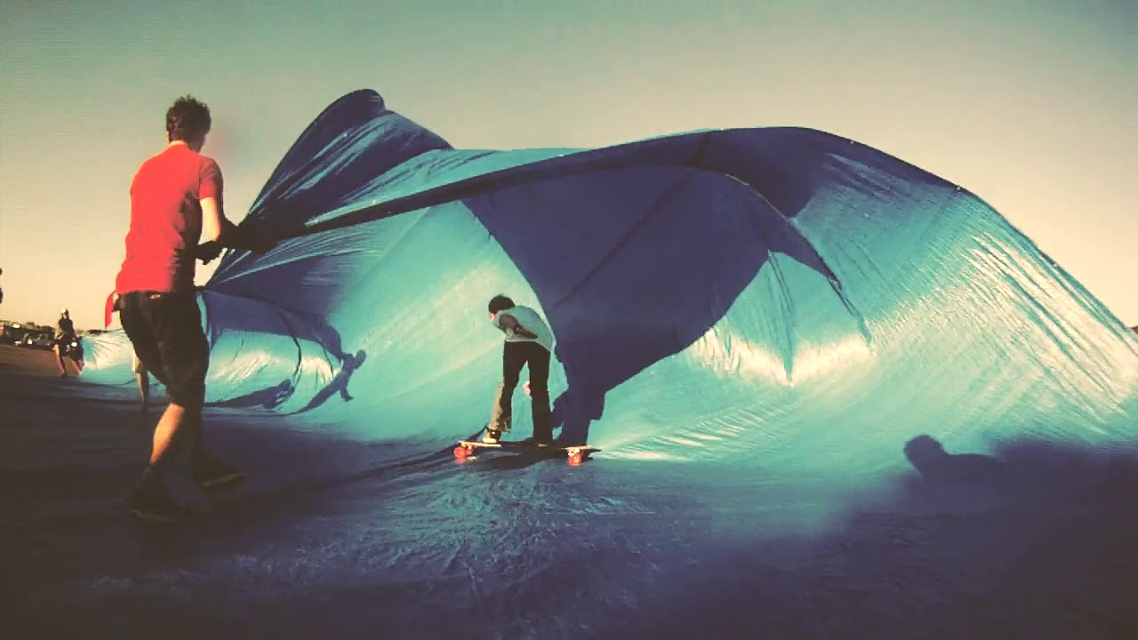 Tarp Surfing - YouTube