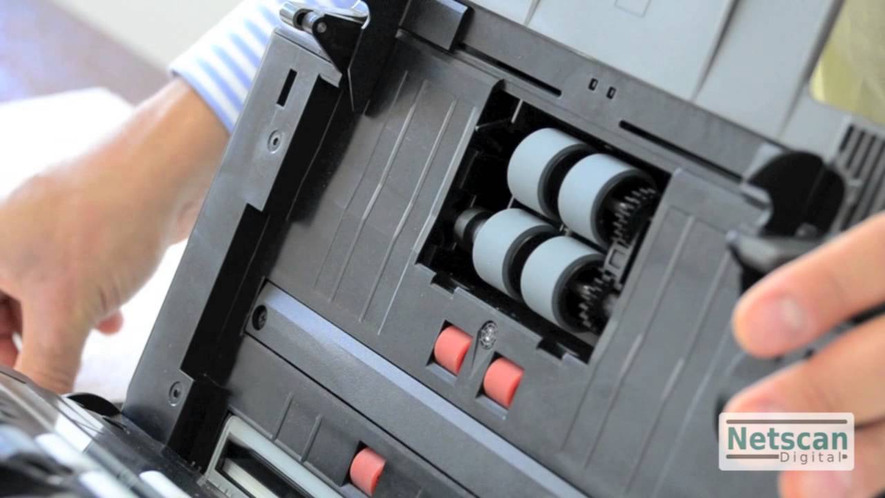 Troca de Roletes dos Scanners Kodak Série i2000 - YouTube