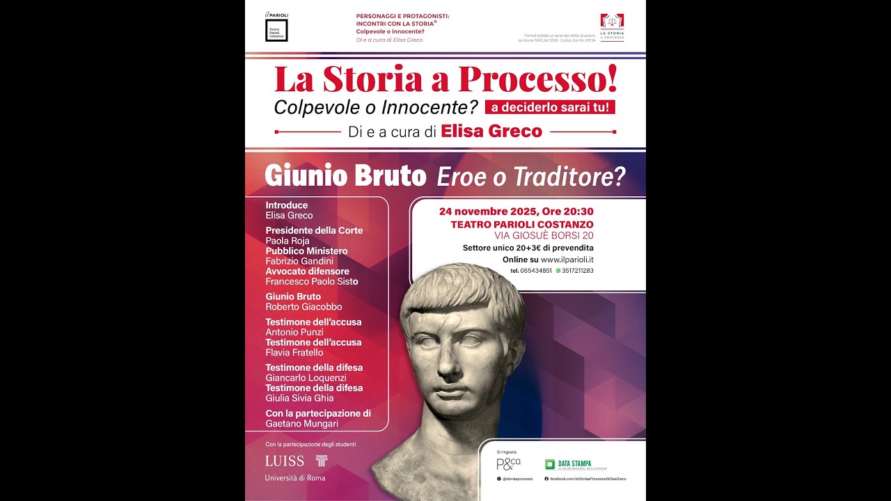 La storia a processo di e a cura di Elisa Greco - YouTube