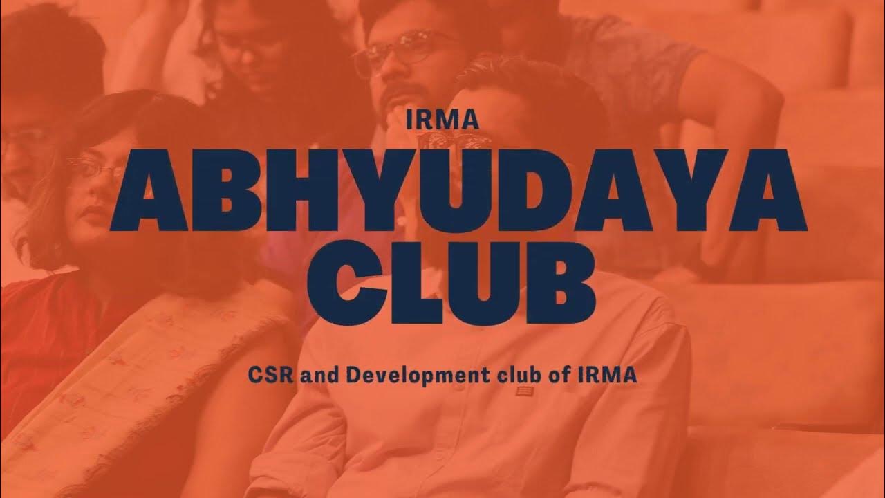Abhyudaya Club- Introduction Video - YouTube