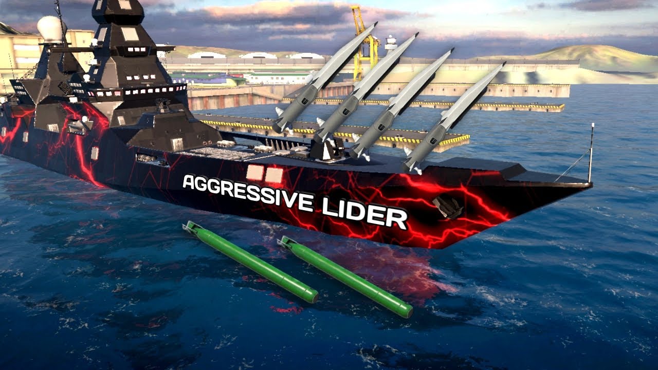 RF Lider (Project 23560) - Deadly Destroy | With 4X Zircon | Modern ...