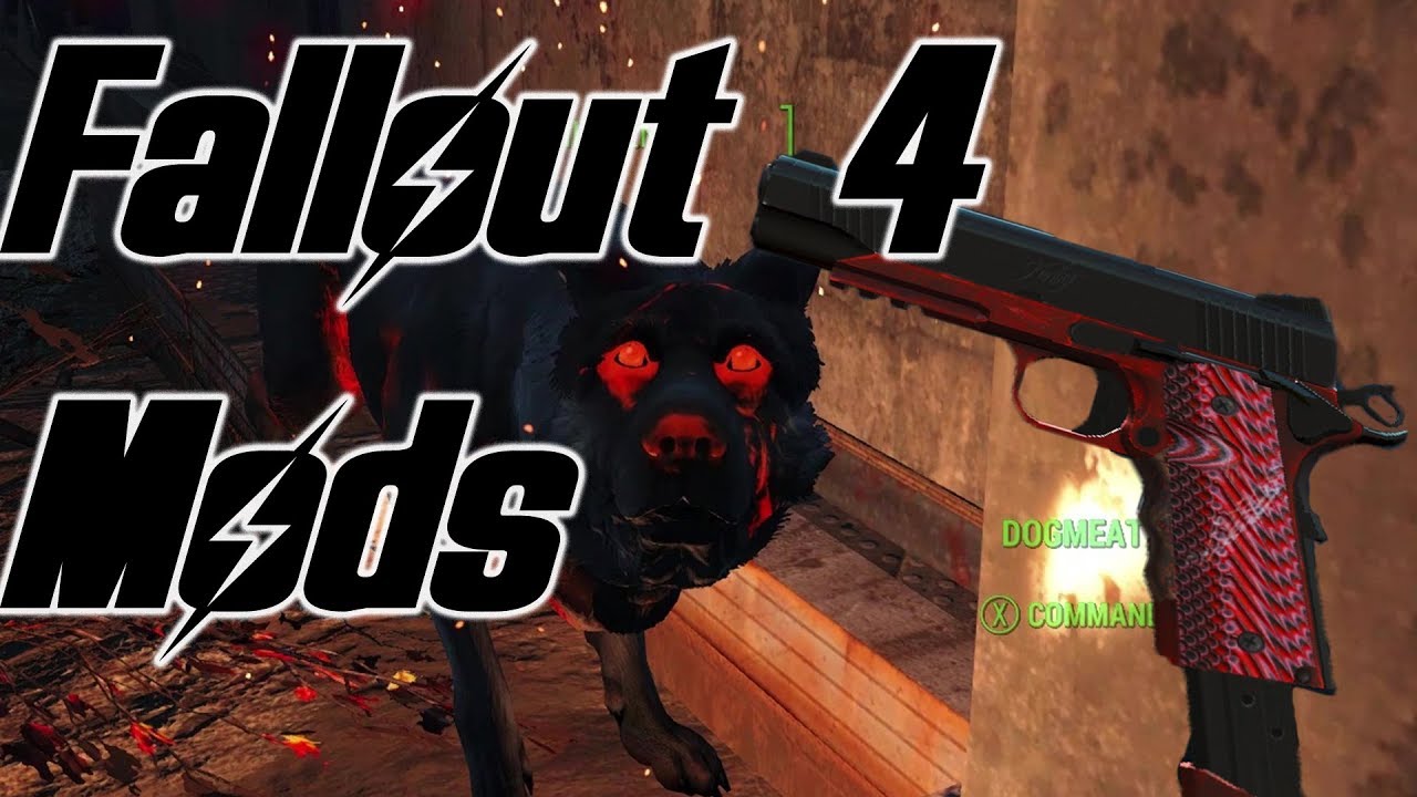 Fallout 4 Mods Sweet Kimber, Cerberus and Police car - YouTube