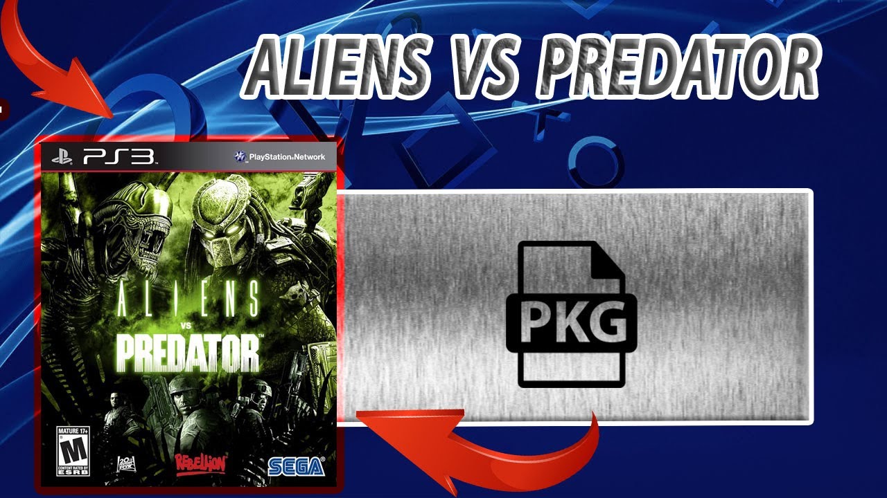 Alien vs. Predator Ps3 Pkg - YouTube