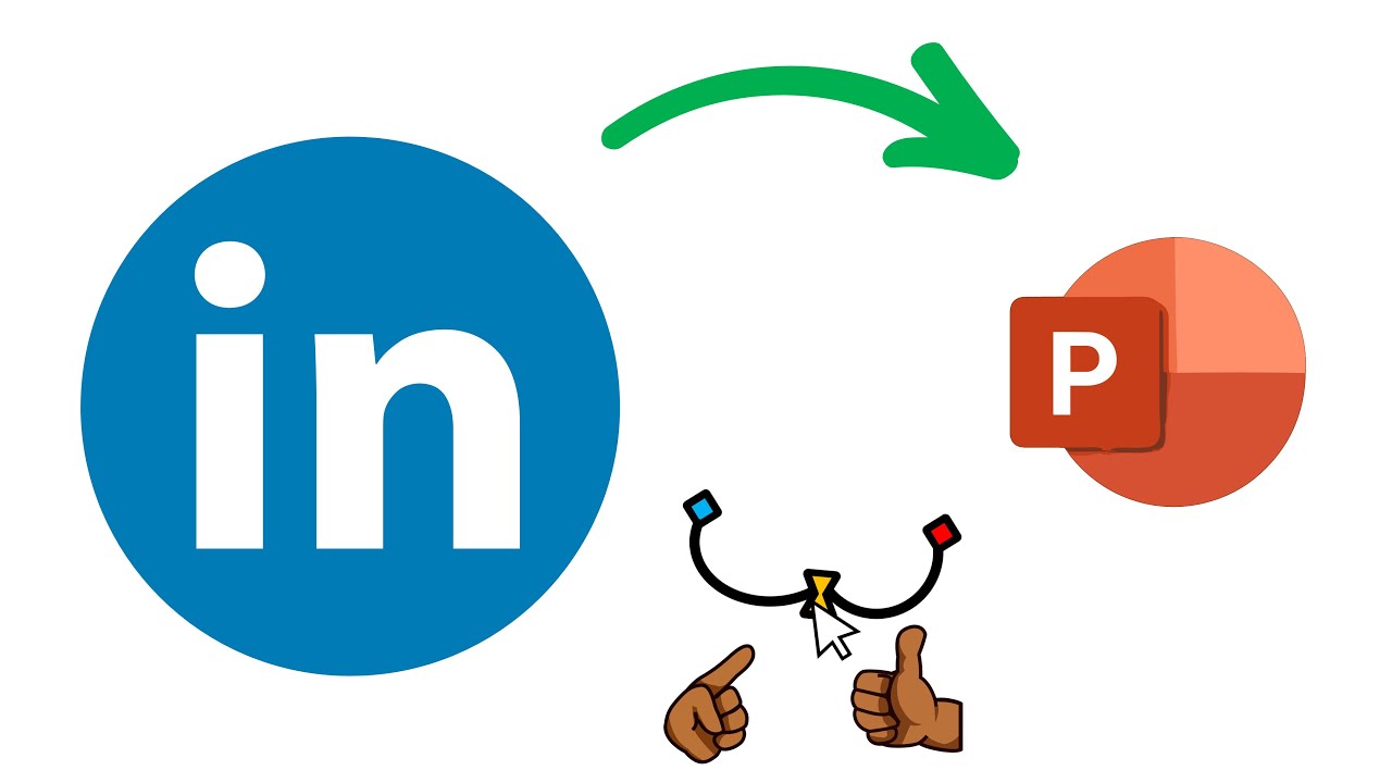 How To Design Linkedin Logo In Microsoft PowerPoint🔥 - YouTube