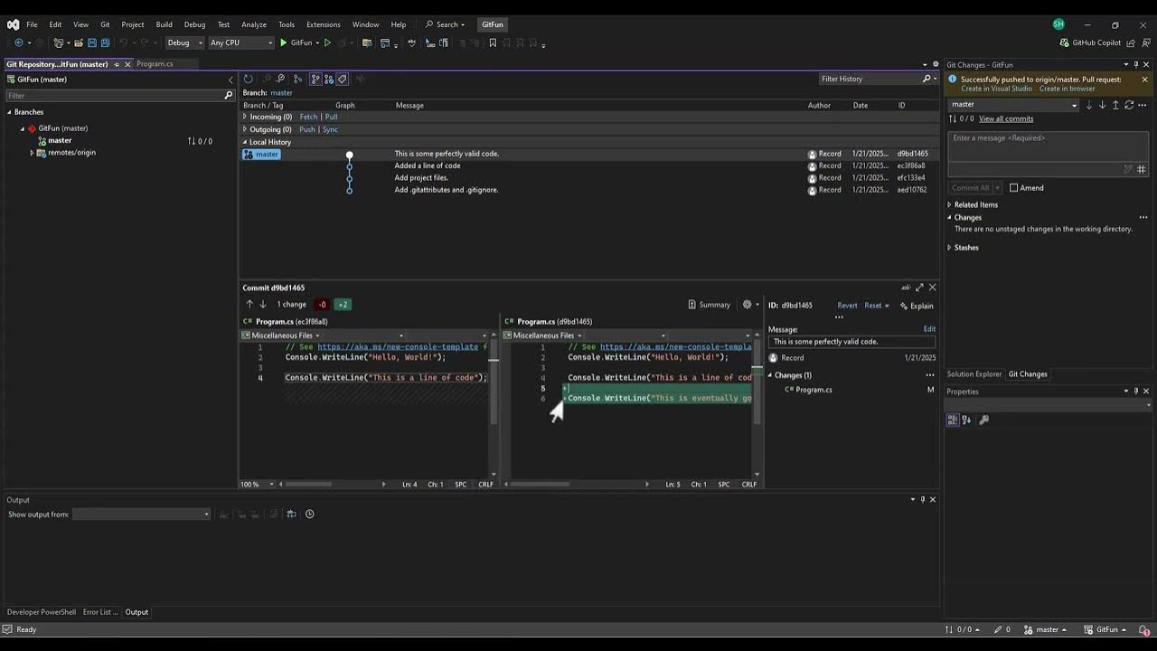 GitHub Crash Course - 03 - Revert - YouTube
