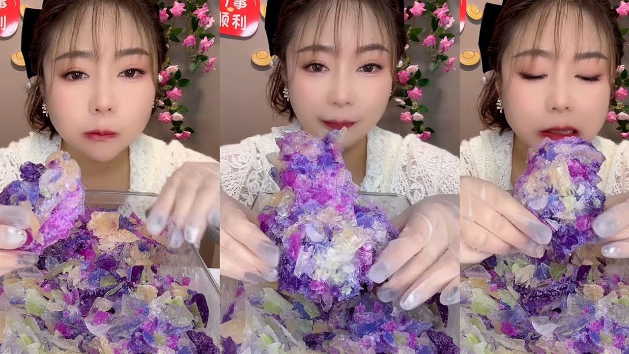 YA / ASMR ICE EATING - YouTube