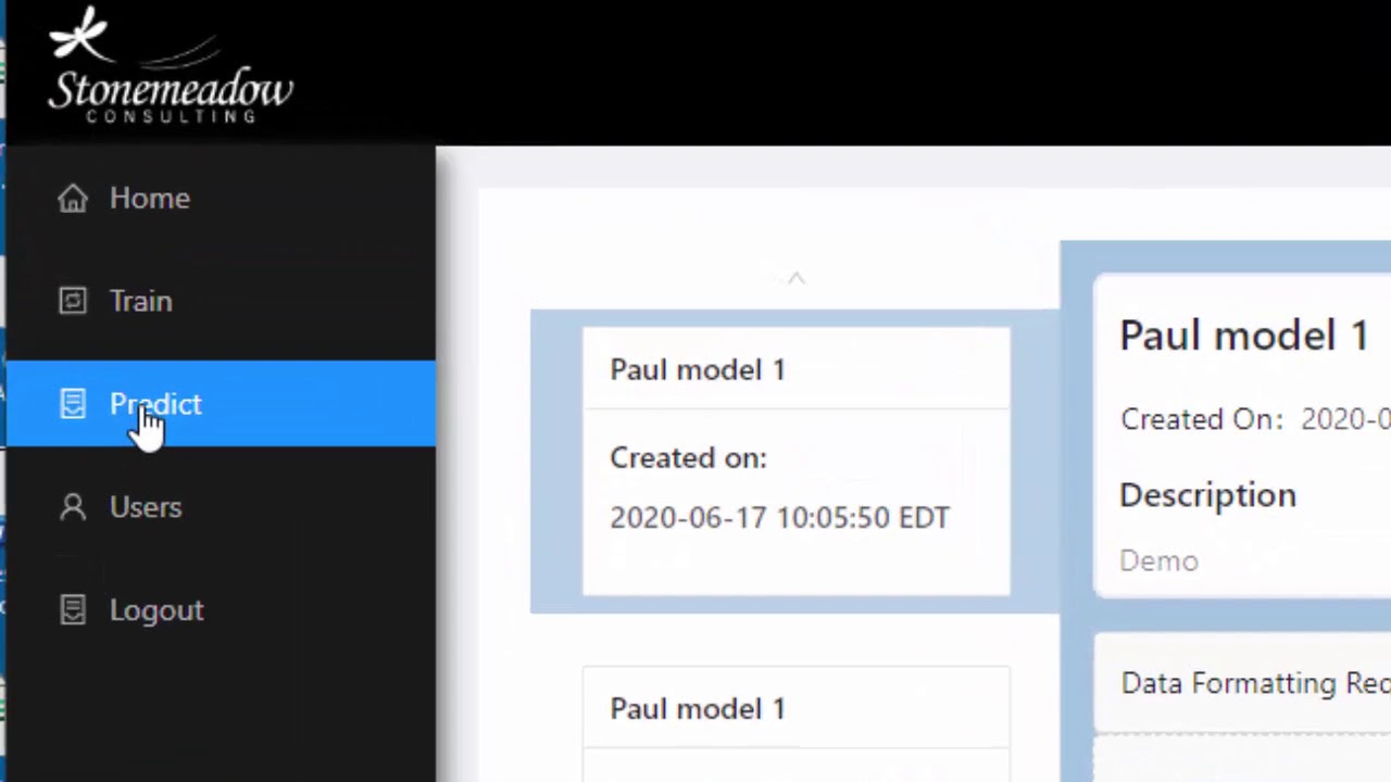 Predictor tool sample training - YouTube
