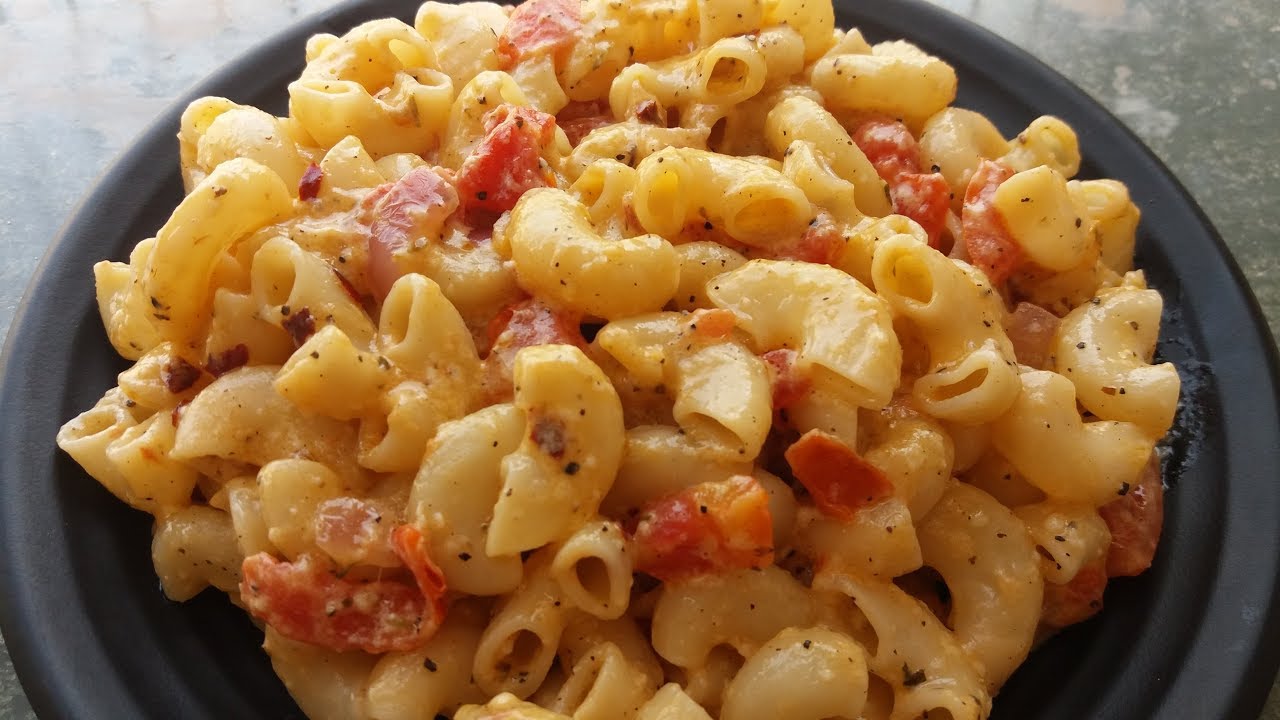 Malai Pasta Recipe - Macroni in New Style - Kids Lunch Box Recipe ...