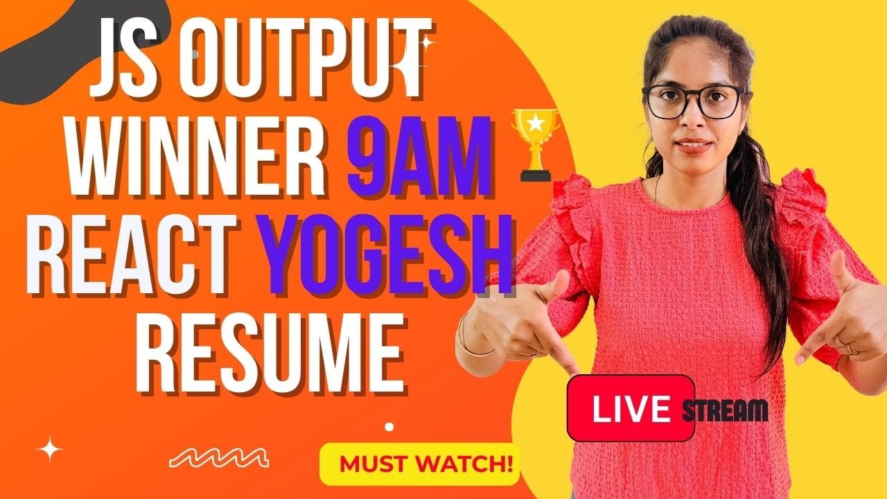 ⚡ Live: React Coding Round + JS DOM Questions | Frontend System ...