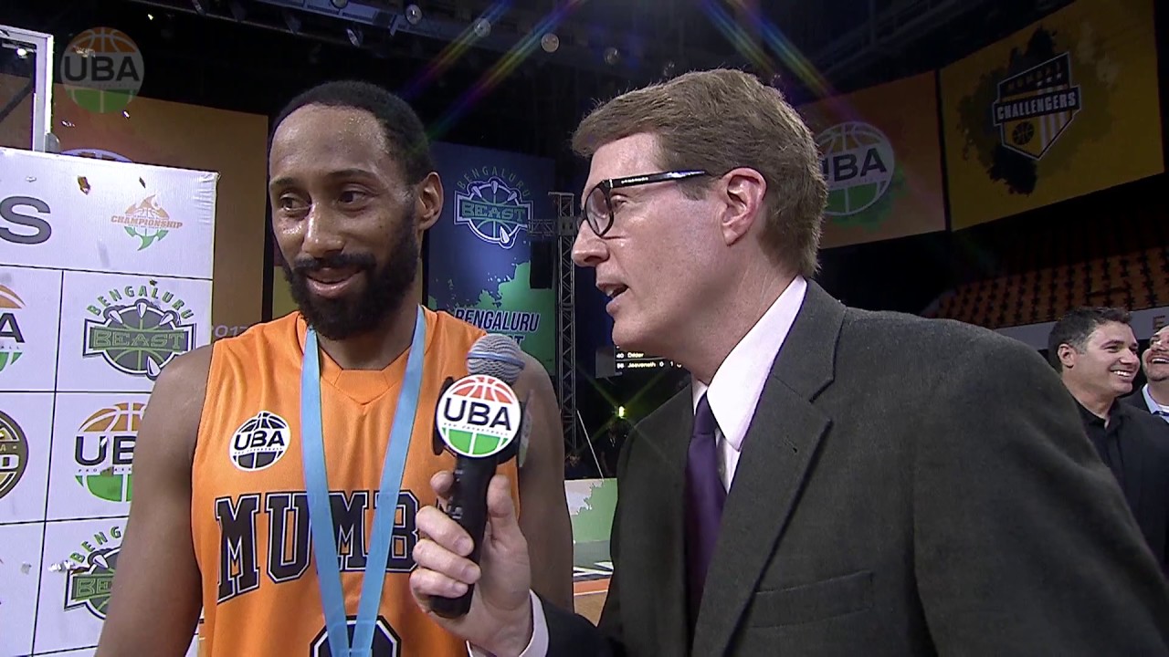 UBA India Finals Mumbai Challengers Alex Scales Post Game Interview ...