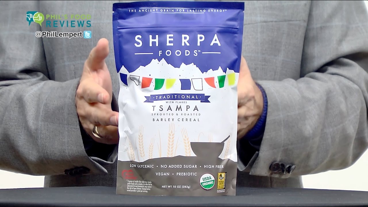 Sherpa Foods Tsampa Sprouted & Roasted Barley Cereal Traditional is a ...