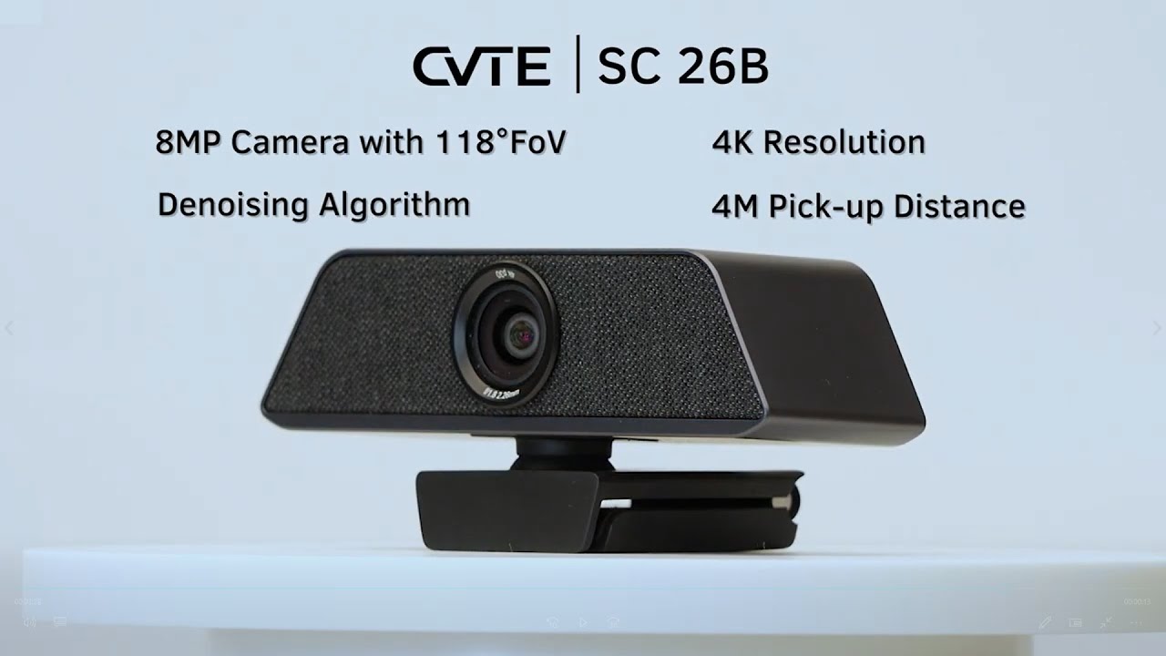 Widevision SC26 4K Conference Camera - YouTube