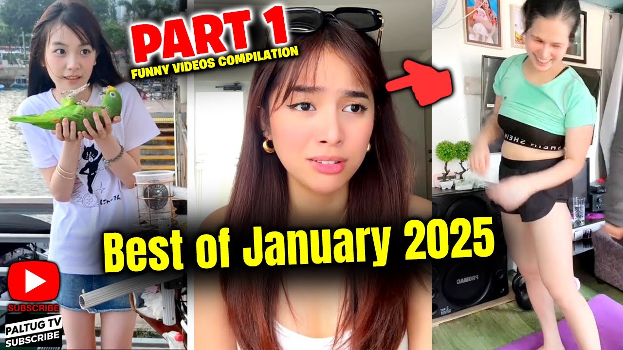 😂 MGA PINAKA NG ENERO 2025 PART 1 | Funny Videos Compilation 2025 | PALTUG TV (reaction video ...