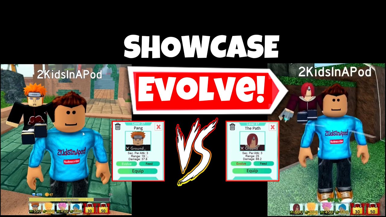 EVOLVE 5 Star PAIN Vs 6 Star NAGATO SHOWCASE In All Star Tower Defense ...