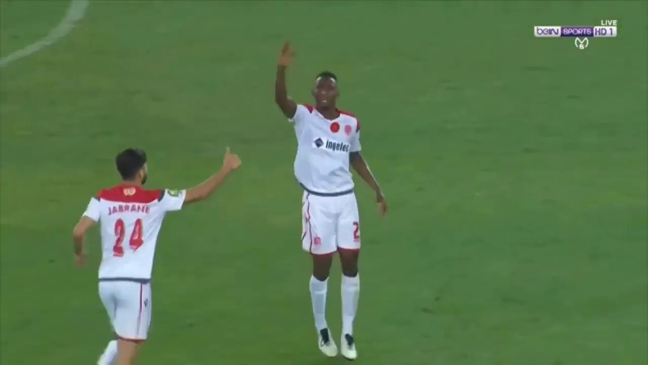 اهداف مباراه الوداد الرياضي والترجي الرياضي 1 1 wac vs est نهائى ابطال ...