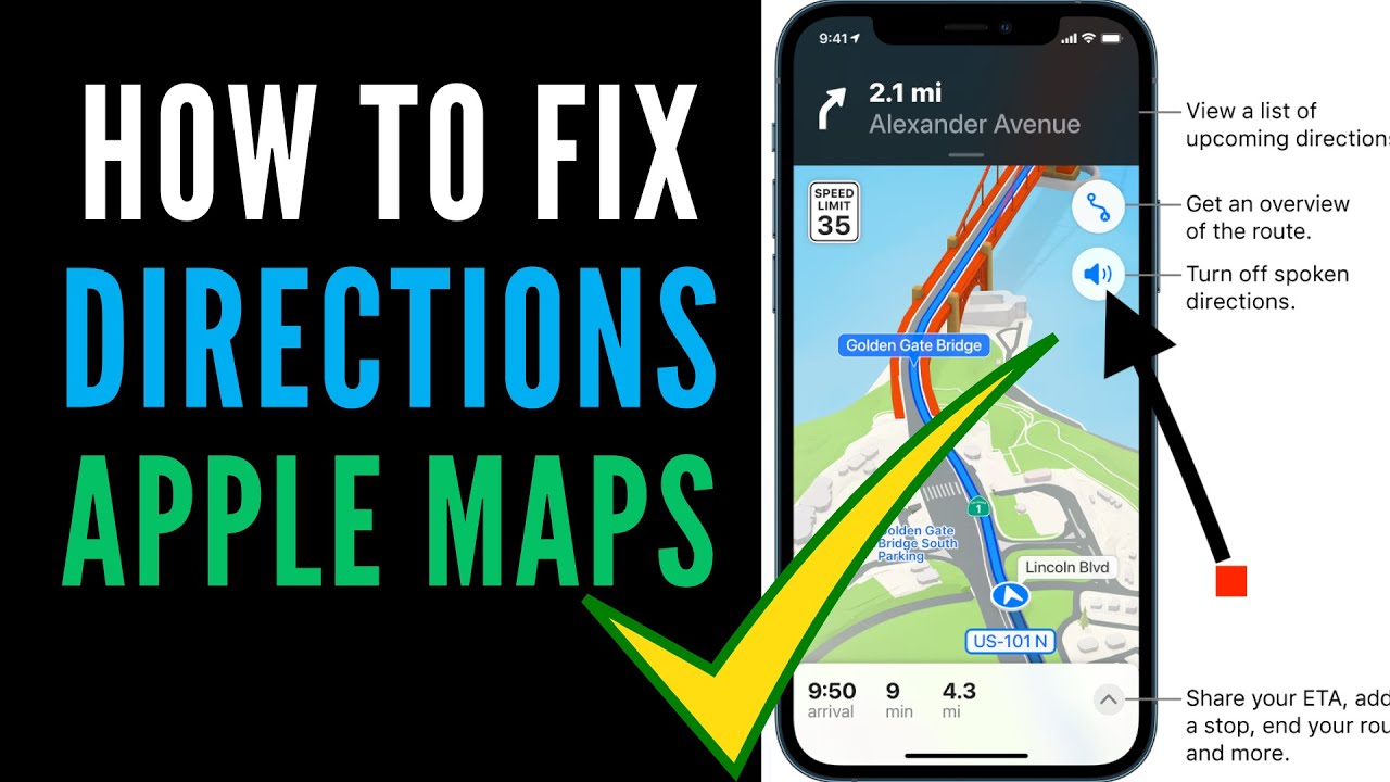 How To Fix Apple Maps Directions - Full Guide (2025) - YouTube