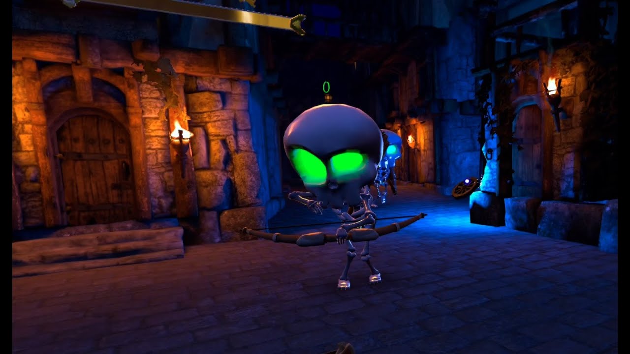 Undead Quest VR Oculus / Meta Quest 2 DEMO Gameplay 16:9 No Commentary ...