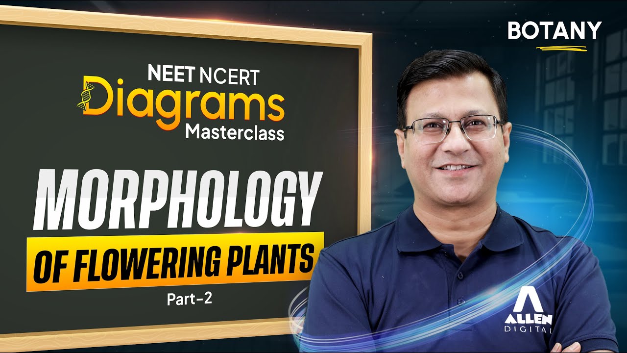 Botany: MORPHOLOGY OF FLOWERING PLANTS Part-2 | NEET 2026 | NCERT ...