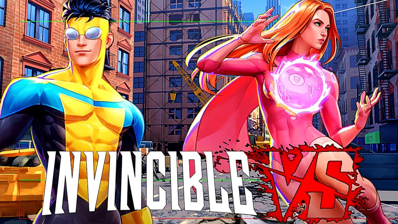INVINCIBLE VS Invincible & Atom Eve Gameplay Reaction - YouTube