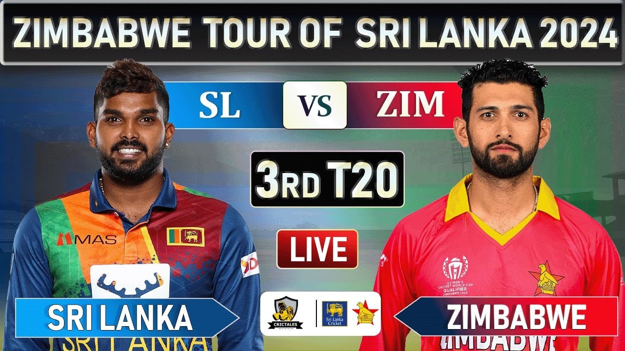SRI LANKA vs ZIMBABWE 3rd T20 MATCH Live COMMENTARY | SL vs ZIM LIVE ...