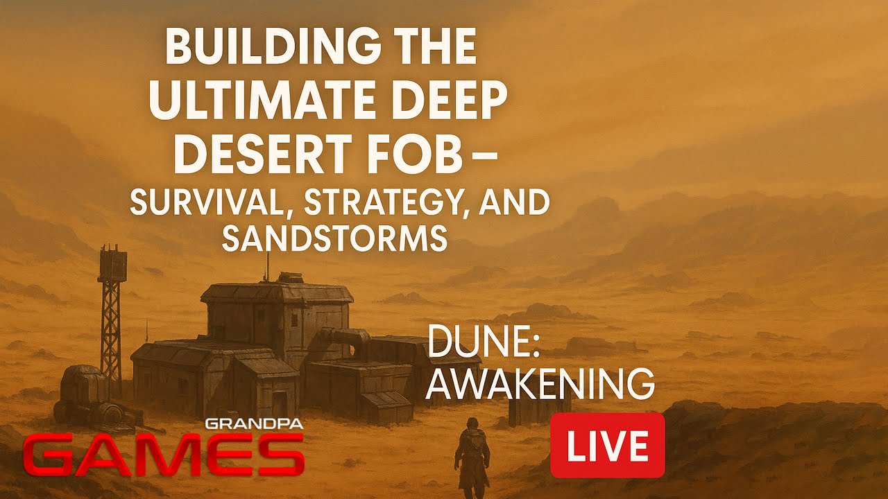 Building the Ultimate Deep Desert FOB – Survival, Strategy, and ...