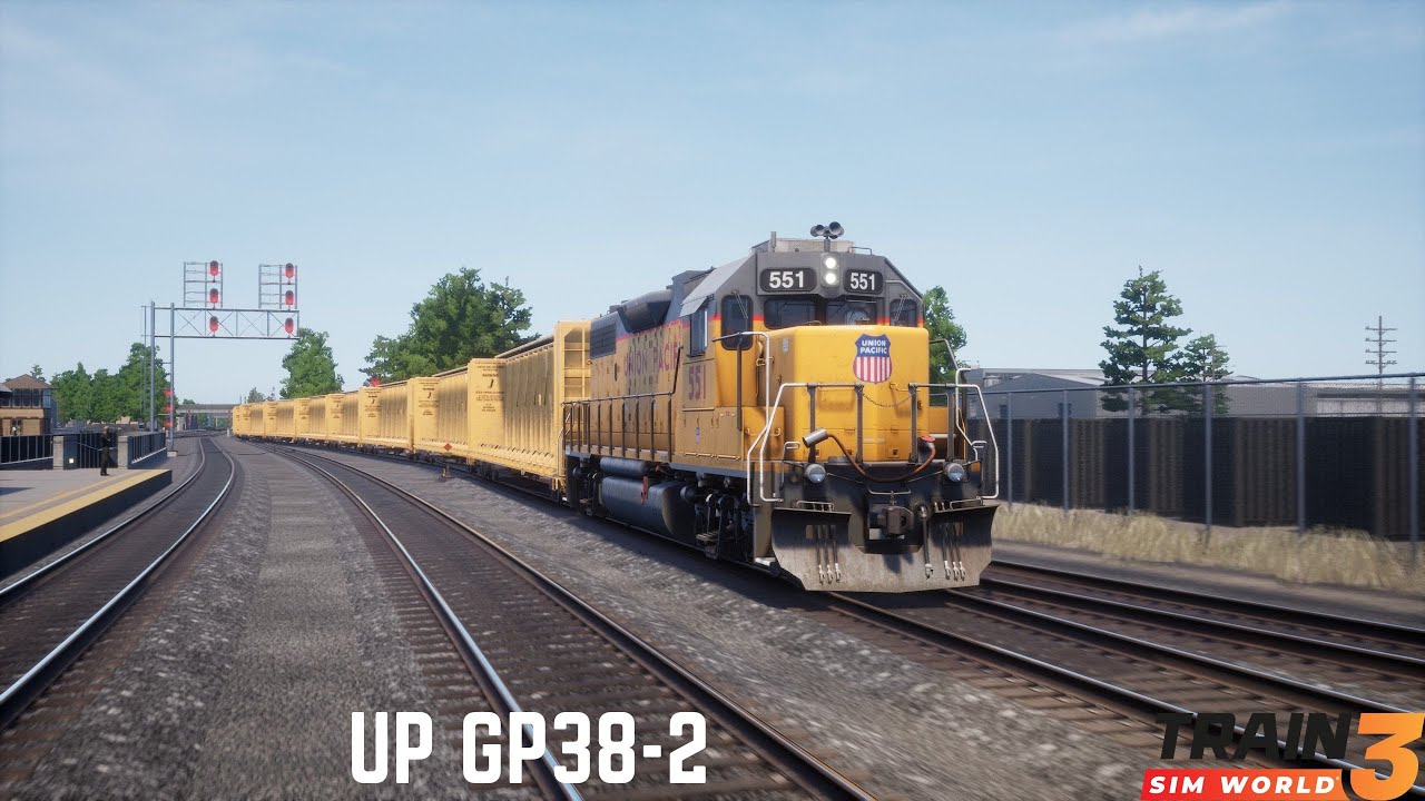 Union Pacific GP38-2 Introduction - YouTube