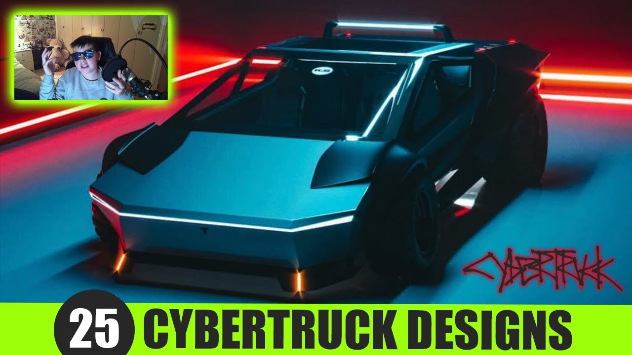 25 Cool Cybertruck Designs | Tesla Cybertruck Custom Modified Designs ...