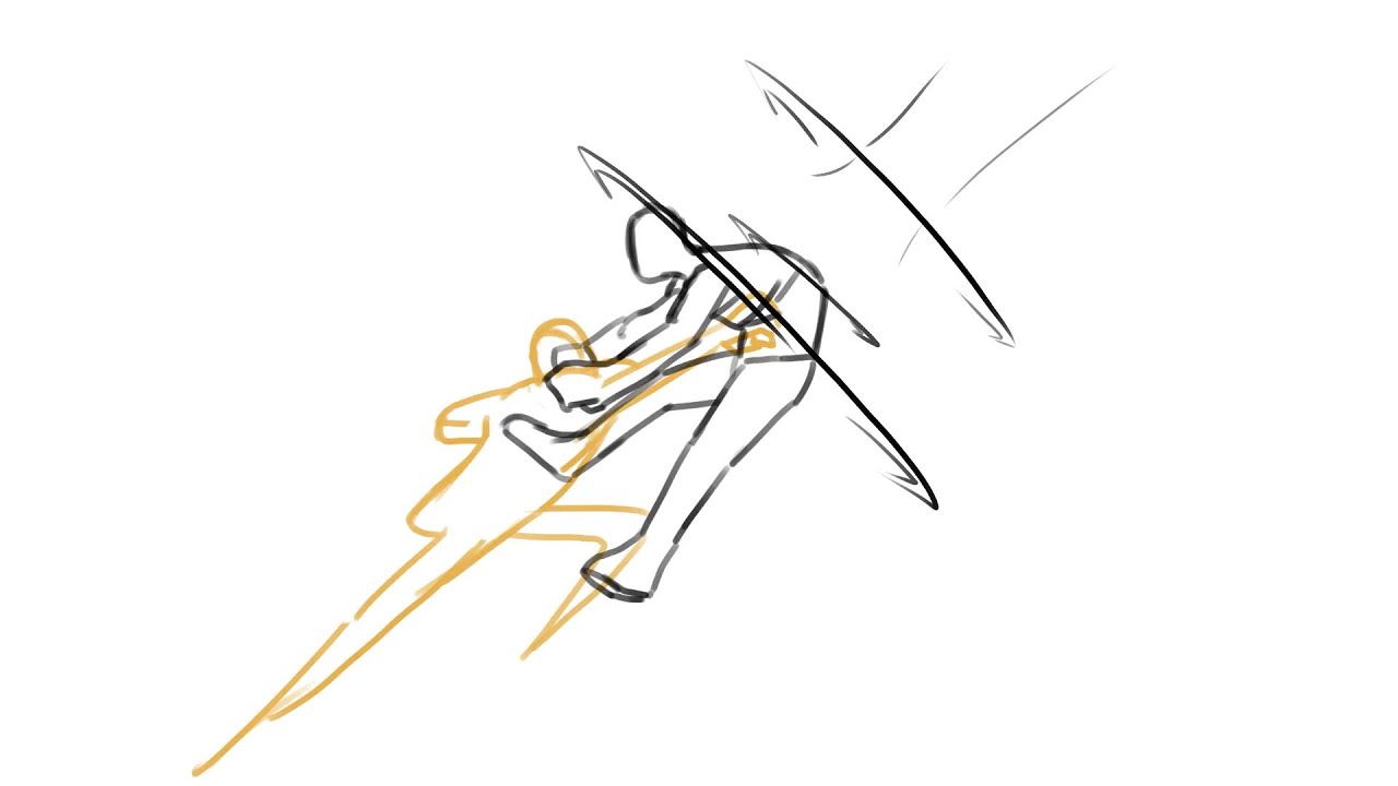 4th animation, sakuga practice - YouTube