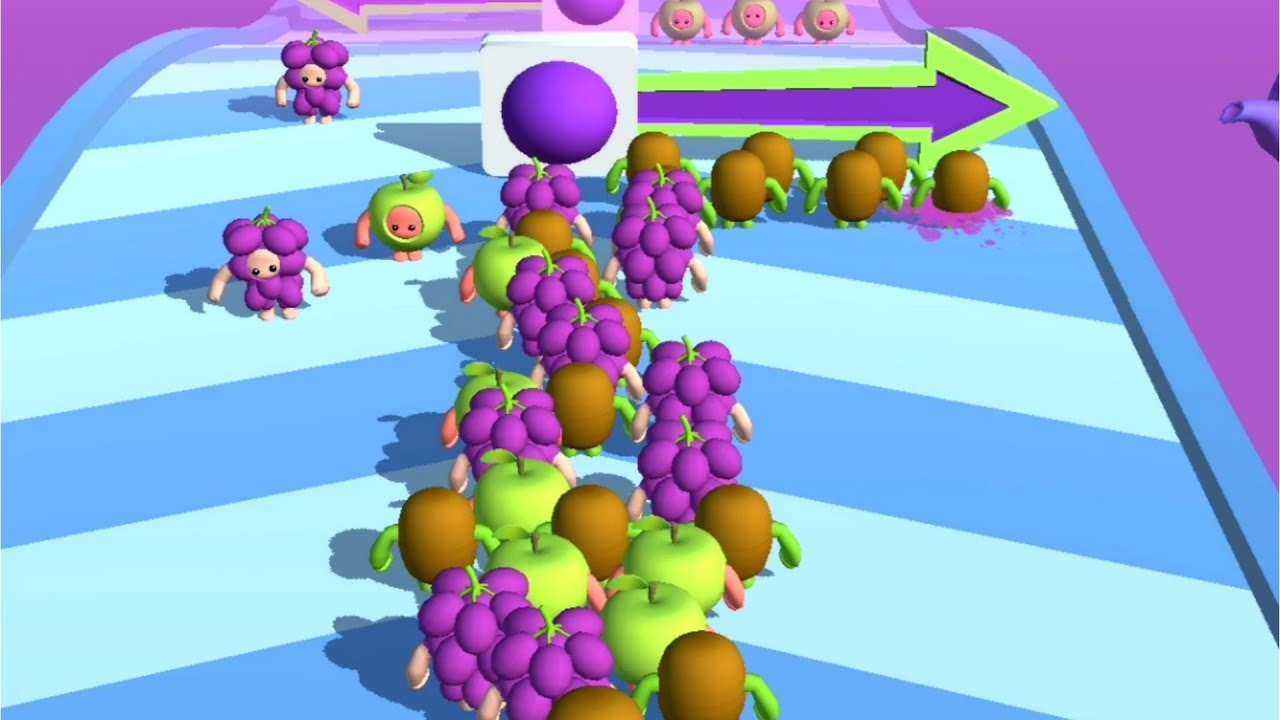 Fruit Rush all levels #74 gameplay - YouTube