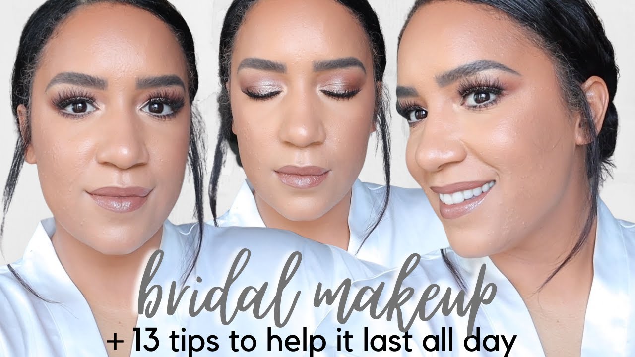 Full Glam Bridal Wedding Makeup 2021 + wedding makeup TIPS to make your ...