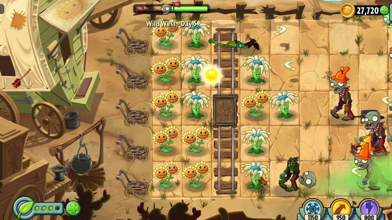PvZ 2: Wild West - Day 5 (2020) - YouTube