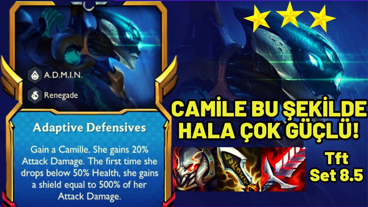 Nihi Tft ⭐⭐⭐ Camille TaŞiyici Hacker TaktİĞİnİn Prensesİ Tft