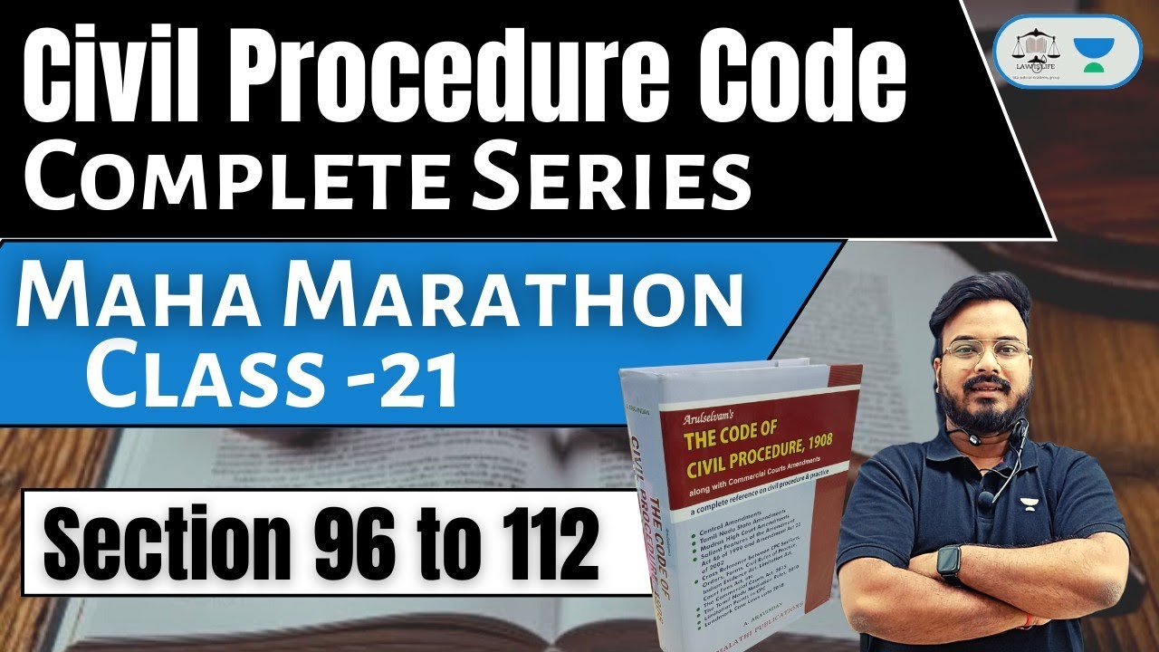 CPC 1908 in Hindi | Section 96 To 112 CPC, 1908 : UP PCSJ Preparation ...