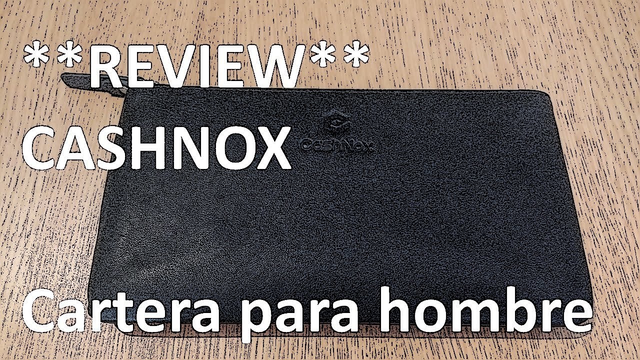 **REVIEW** CASHNOX Cartera para hombre - YouTube
