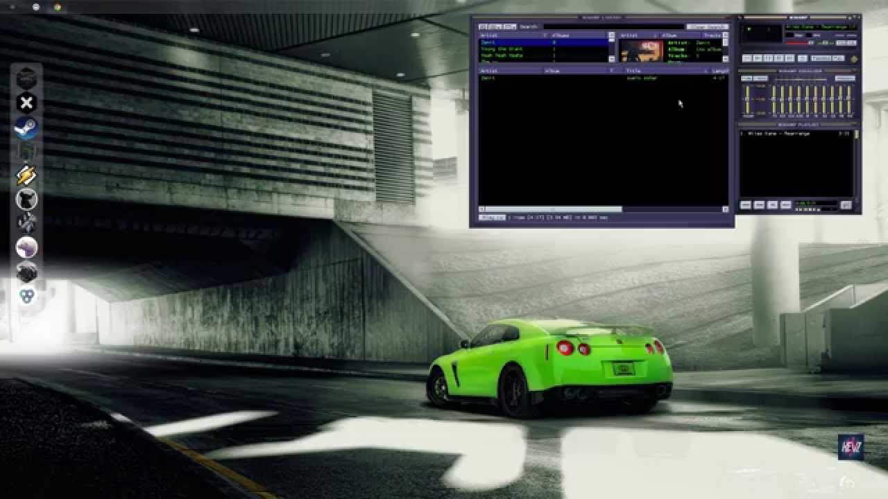 How to change Winamp Skin - YouTube