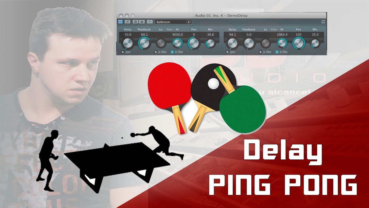 Como fazer o efeito PING PONG com o Delay - YouTube